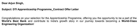 Arjun Singh On Linkedin Dbsbank Dtiseed Apprenticeship Techtalent