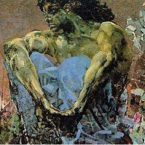 Михаил Врубель Демон сидящий 1890 г Современная живопись Картины