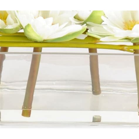 Lotus Fleurs Artificielles En Vase 8400