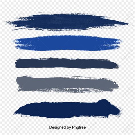 Vector Hand Painted Brush Strokes Brush Brush Effect Painting Brush