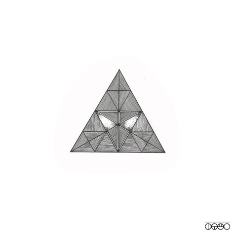 삼각형 펜드로잉 4 Triangle Pen Drawing 4 By Oooo Pen Drawing Geometric