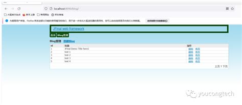 极速开发框架Jfinal 墨天轮