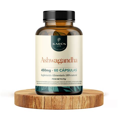 Ashwagandha 450 Mg Estrés Ansiedad Y Energía Natural