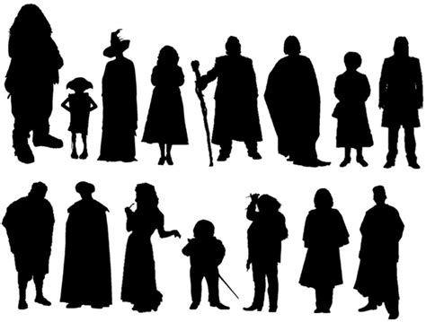 Silhouettes Harry Potter Characters Quiz By Perspektive