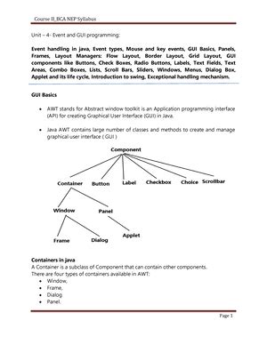 Java Programming Previous Year Question Paper Java Programming Studocu