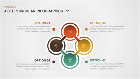 4 Step Circular Diagram For Powerpoint Slidebazaar