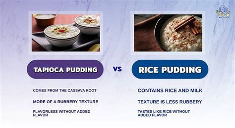 Tapioca Vs Rice Pudding How They Taste Different And Which Is Healthier
