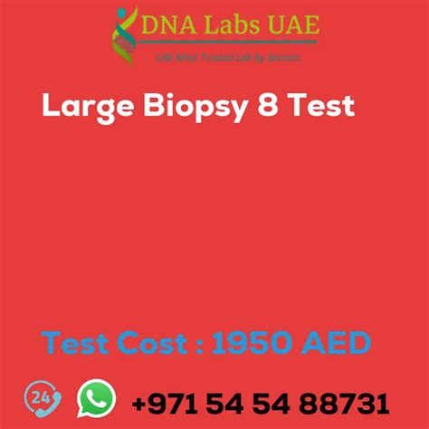 Large Biopsy 8 Test Cost Dna Labs Uae