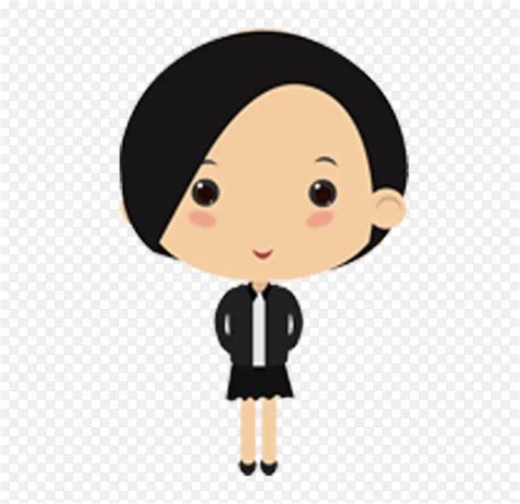 简单卡通美女png图片素材下载 图片编号9995973 Png素材网