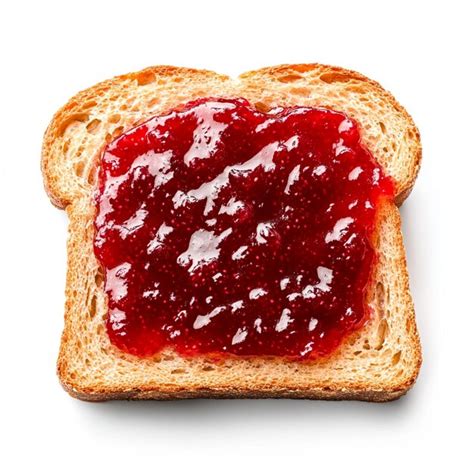 Bread With Jam Premium Ai Generated Image