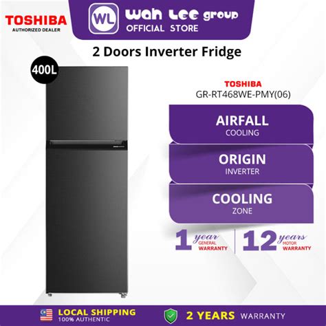 Toshiba GR RT WE PMY L Doors Inverter Refrigerator Freezer