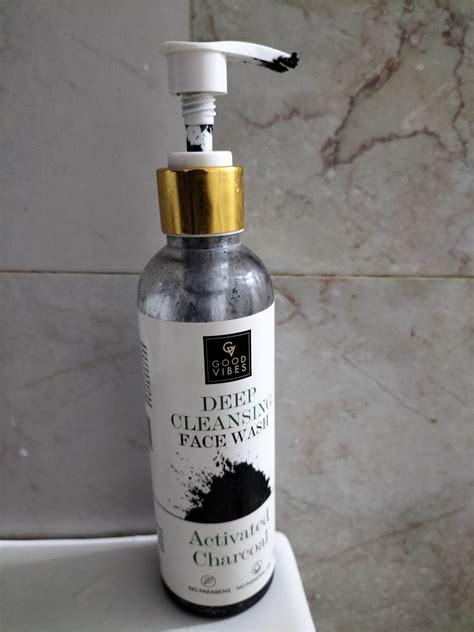 Good Vibes Skin Purifying Activated Charcoal Facewash 100ml