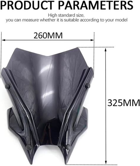 Motorcycle Windscreen For Yaandmaha Mt 09 Fz 09 Mt 09 Fz 09 Mt09 Fz09