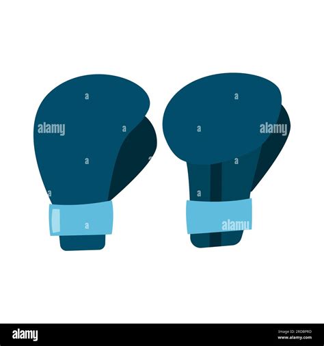 Vector Illustration Of Sports Boxing Gloves Boxing Gloves In Cartoon