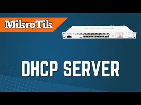 Mikrotik DHCP server configuration - YouTube
