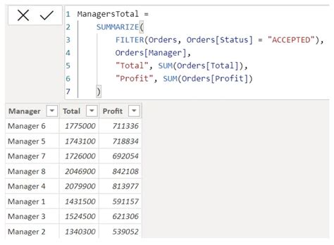 Dax Power Bi Calculation Of Growth And Increase Using Expressions For