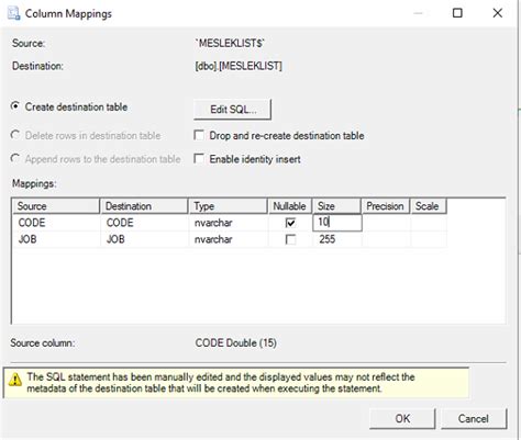 Excel Verileri Sql Server Veritaban Na Tablo Olarak Aktarma Bt Omer