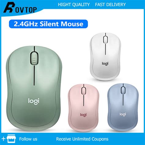 Rovtop Wireless Mouse Logitechs M221 Mouse With 2 4ghz Optical Computer Mice Business Home
