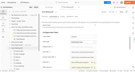 Getting Error While Generating Access Token You Cannot Authroize