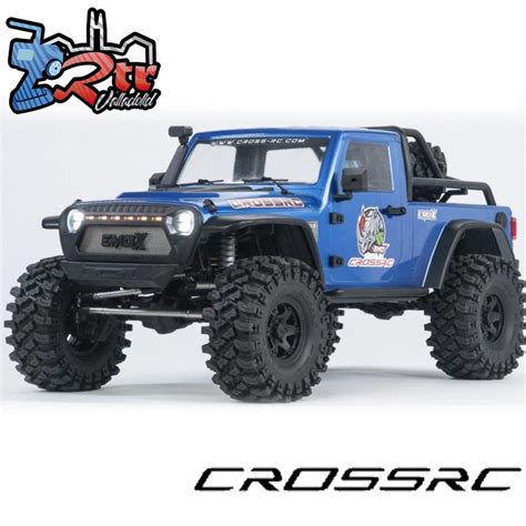 Cross Rc Emox1 18 Rtr Crawling Versión Artr Kit Azul
