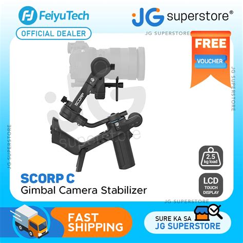 Feiyutech Scorp C 3 Axis Handheld Gimbal Stabilizer For Dslr