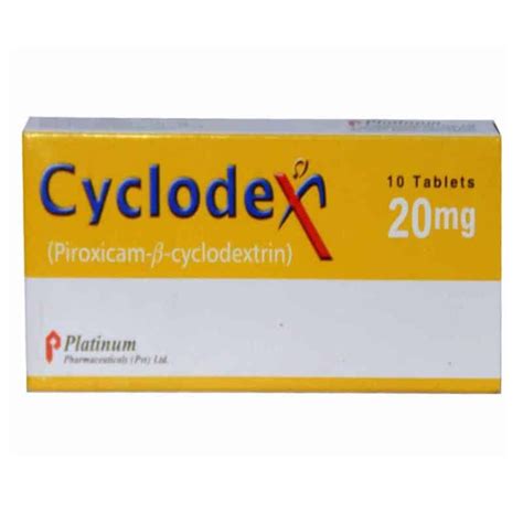 Cyclodex 20mg Tablet Medimartpk