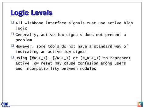 Wishbone Interface And Bus Cycles Ppt