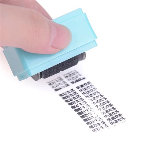 Identity Privacy Protection Roller Stamp Informati Grandado