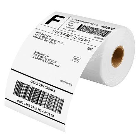 Where To Buy Cheap 4 X 6 Inch Direct Thermal Fanfold Labels 500 Pcs For