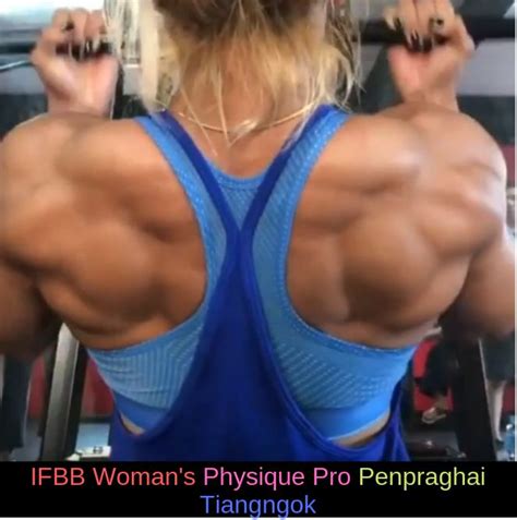 Penpraghai Tiangngok Ifbb Pro Thai Knockout Ifbb Women Ifbb Ifbb Pro