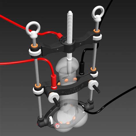 Penis Stretching Electro Rack E Stim Cock Electrode Cbt Ultimate Dick