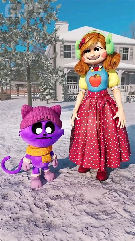 Catnap And Miss Delight Poppy Playtime Animación Cat Nap Cute