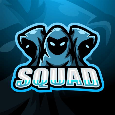 3 Ninja Squad Esport Logo Design 5741275 Vector Art At Vecteezy