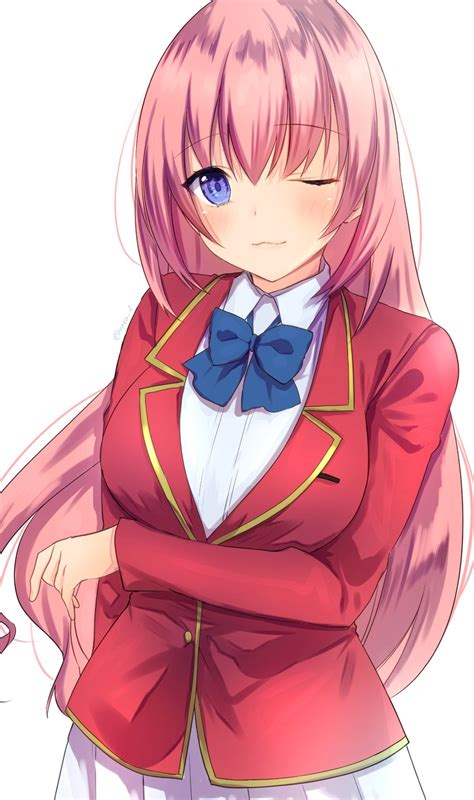 Ichinose Honami Youkoso Jitsuryoku Shijou Shugi No Kyoushitsu E Drawn