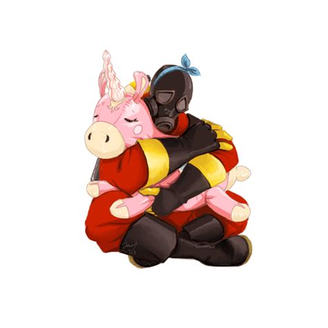 Pyro And His Balloonicorn By Jacyll On Deviantart