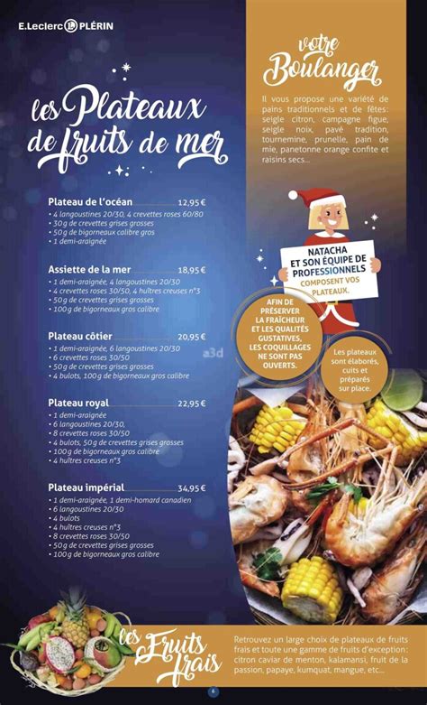 Menu De Noel E Leclerc 2023 Cadeau Noel 2023