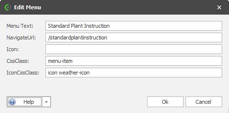 Setup Menu Format CodeStencil