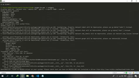 Cannot Assign One Feature “norm” On Device Coda0 To A Graph On Device