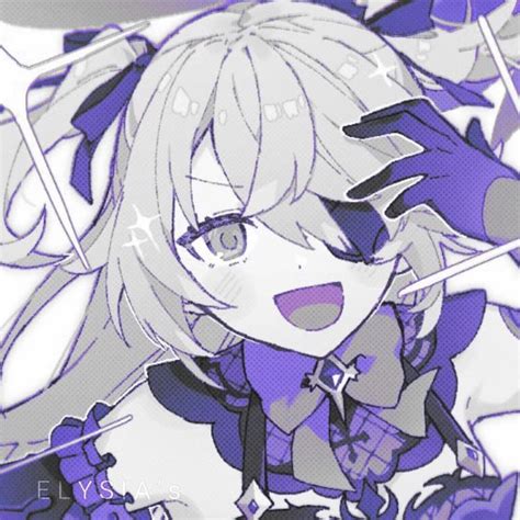 Fischle Cute Icons Anime Monochrome Favorite Character