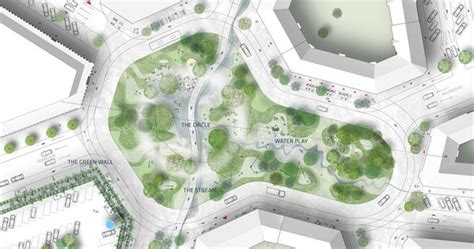 Gallery Of Climate Adapted Neighborhood Tredje Natur 18 Urban