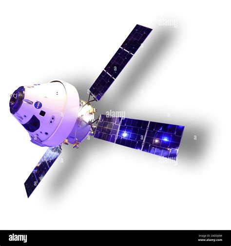 Scale Model Of Nasas Orion Manned Spacecraft Which Is Designed As A