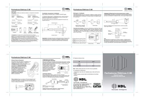 Manual Fechadura Hdl C 90 Pdf