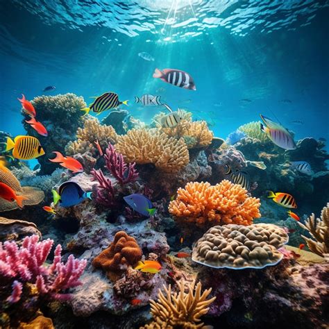 Premium Ai Image Marine Ecosystem