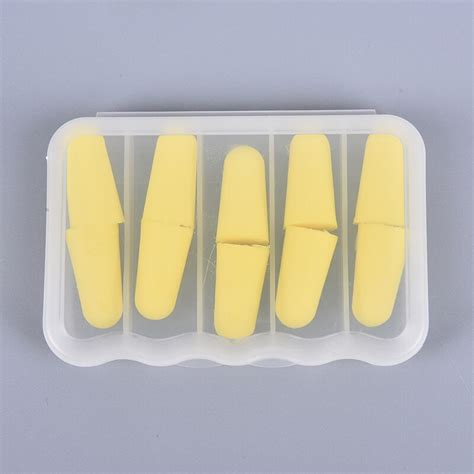 10 Pairs Soft Plug Waterproof Swimming Silicone An Grandado