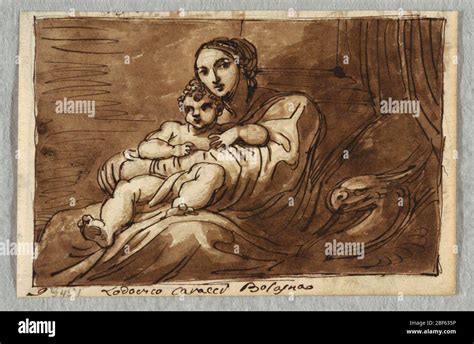 Lodovico Carracci Etching