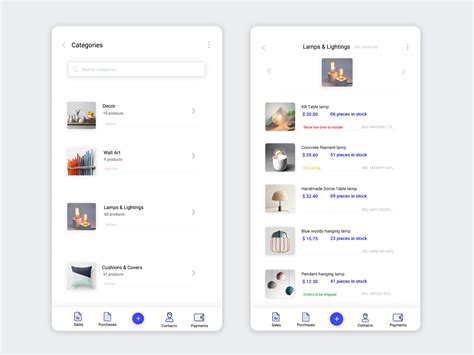 Categories Products Ui App Design By Puneet Mehta On Dribbble