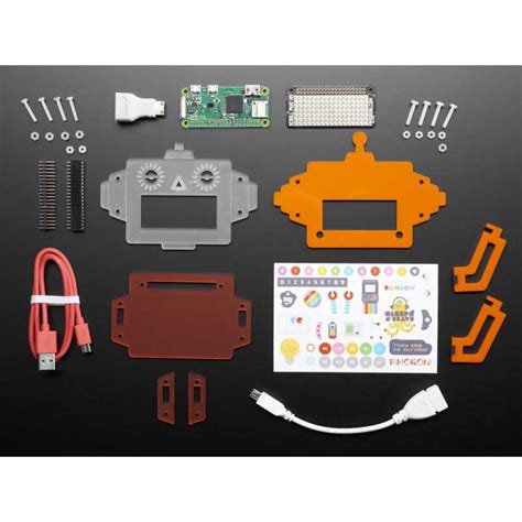 Scroll Bot Pi Zero W Project Kit Boutique Semageek