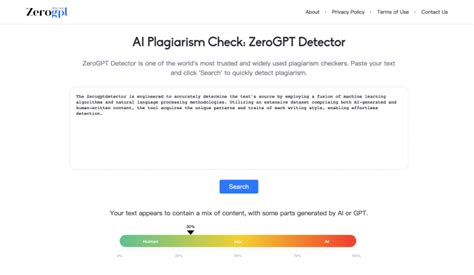 Zerogpt Detector Whattheai The Largest Free Ai Tools Directory Home