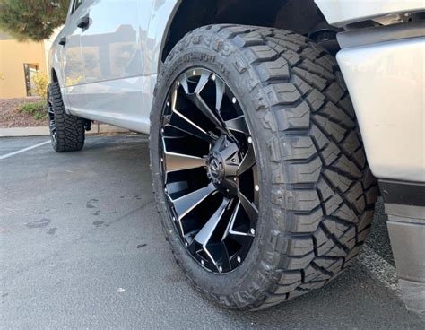 Ford F White Fuel Off Road Assault D Wheel Wheel Front