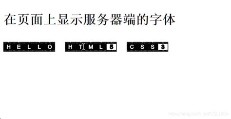 Font Face属性和服务器端字体formatopentype Csdn博客